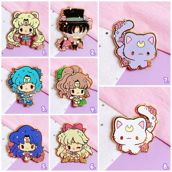 Anime Pins - Etsy