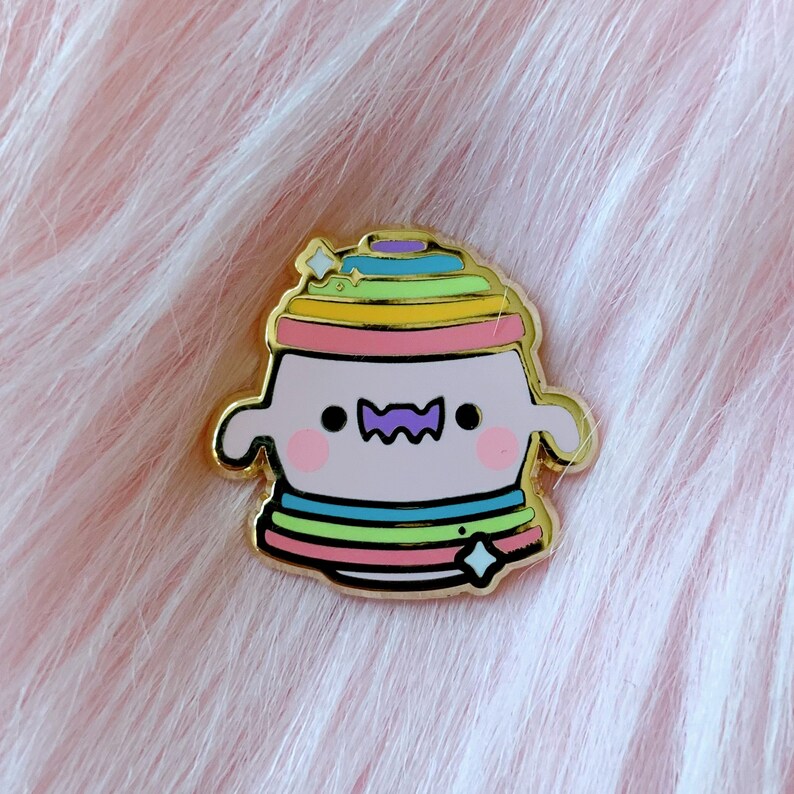Gyroid Mini Enamel Pins Cute Kawaii Board Filler Pins Tiny | Etsy