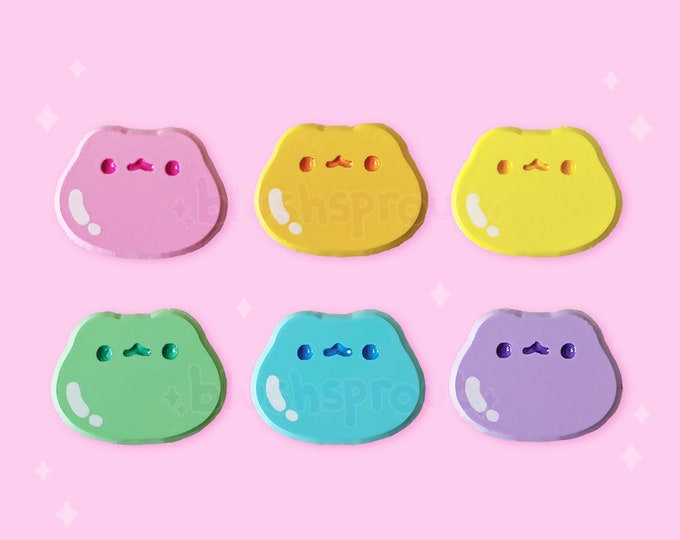 Froggie Gummies Mini Enamel Pins Filler Frog Pins, Rainbow Kidcore ...