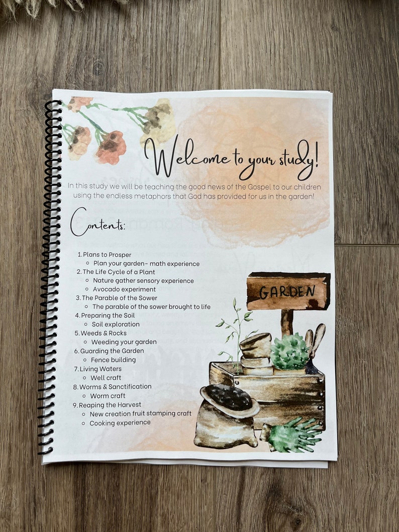 Garden Unit Study, Gospel for Kids, Unit Study, Garden School ...