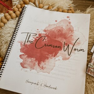 Crimson Worm Unit Study, Passover Lessons for Kids, Christian ...