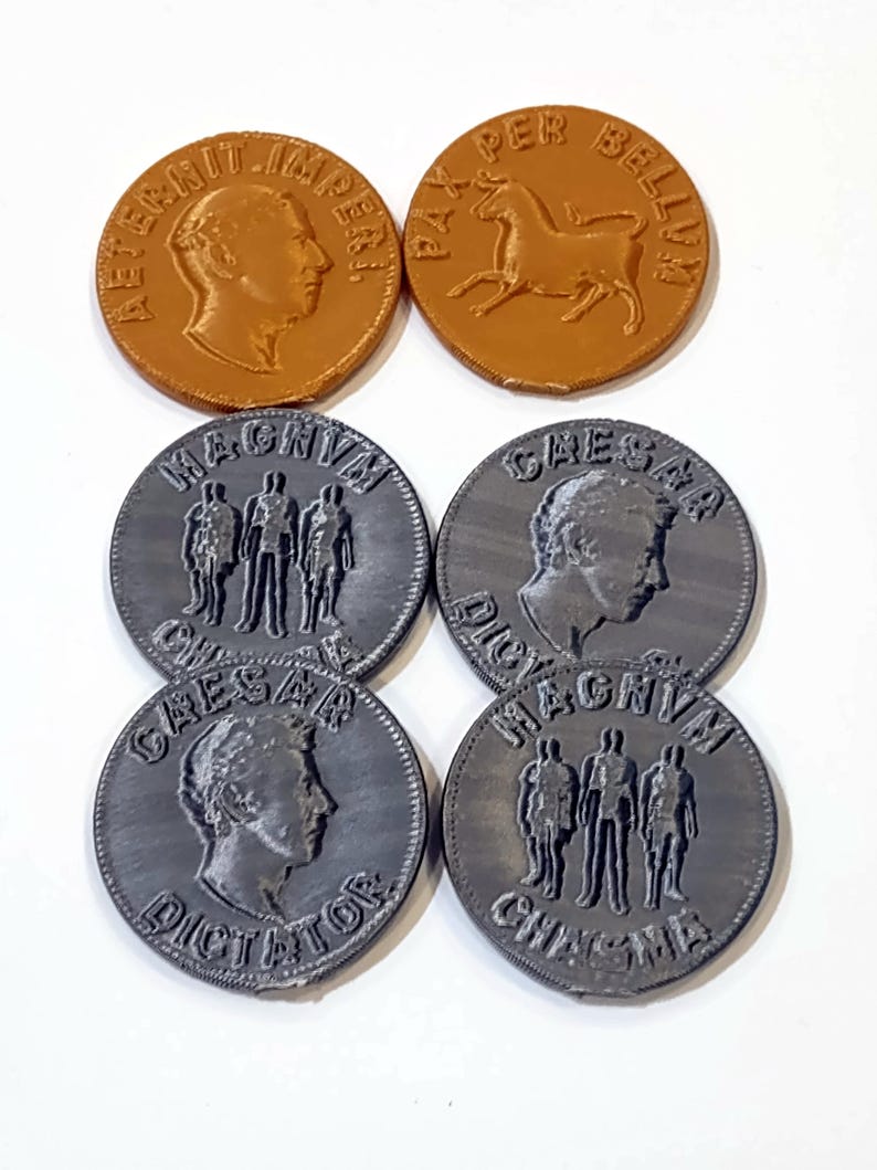 Fallout Inspired Caesar's Legion Coins, Cosplay Ready, Pack of 6 - Etsy