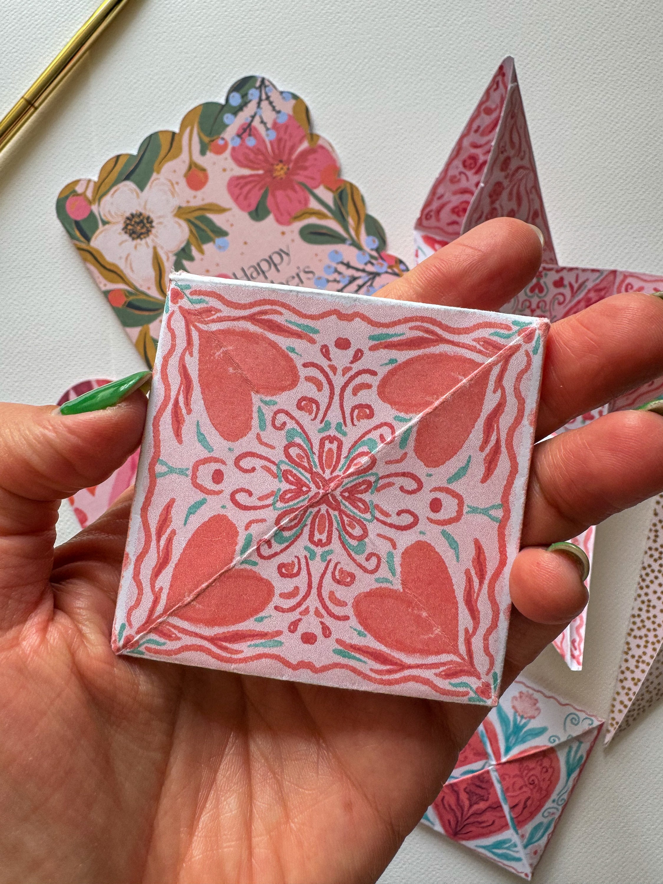 Vintage Victorian Puzzle Purse for Mom or Valentine’s Day | Printable ...