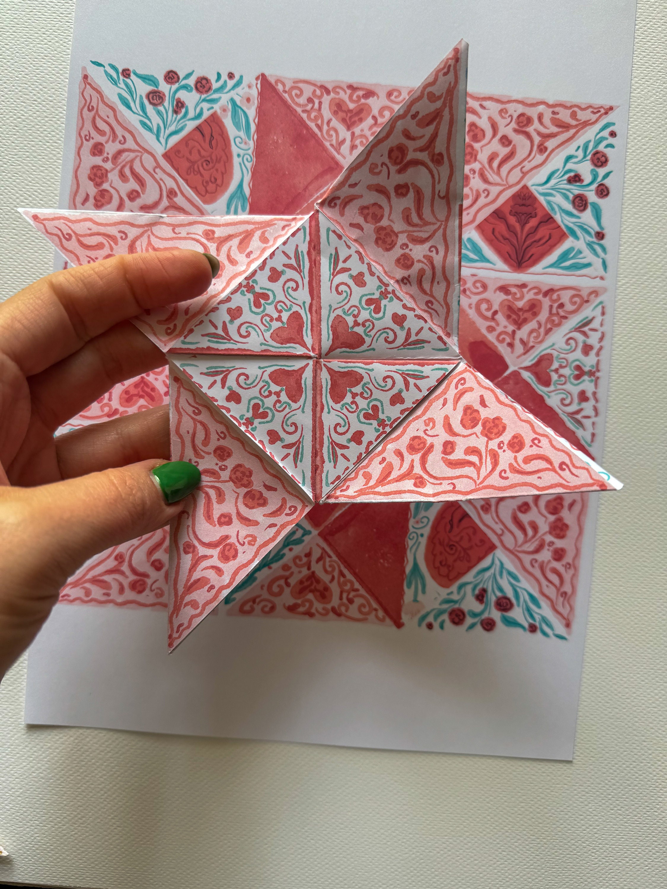 Victorian Puzzle Purse Template | DIY Mother's Day Gift (PDF Download ...