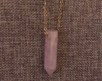 Natural stone necklace | Etsy