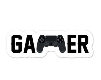 The Angry Gamer Sticker Computer & Video Gaming - Etsy