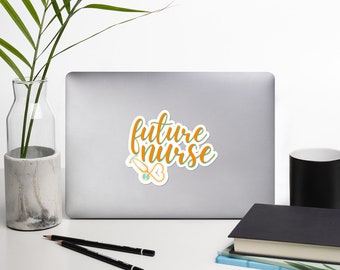 Future Nurse Practitioner Sticker Vinyl Sticker Vinyl - Etsy