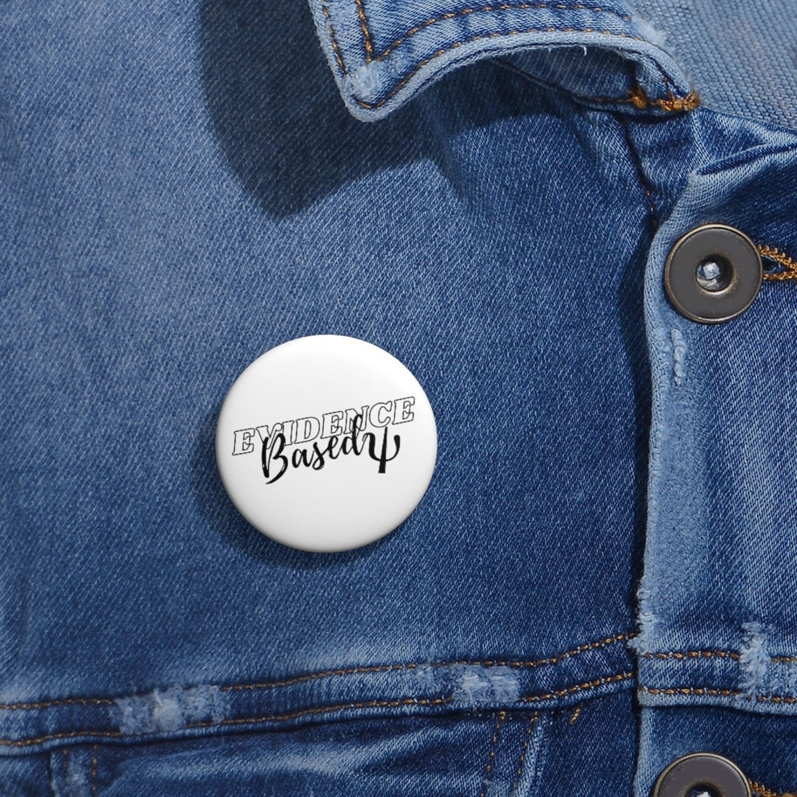 Evidence Based Psychology Psi Symbol Pin Buttons - Etsy