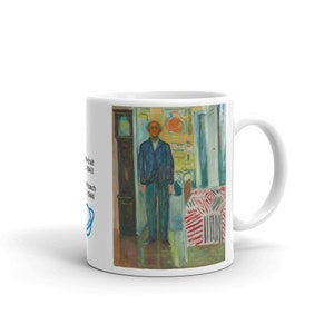 Self-portrait (1940–1943) Edvard Munch (1863 - 1944) Artwork Glossy ...