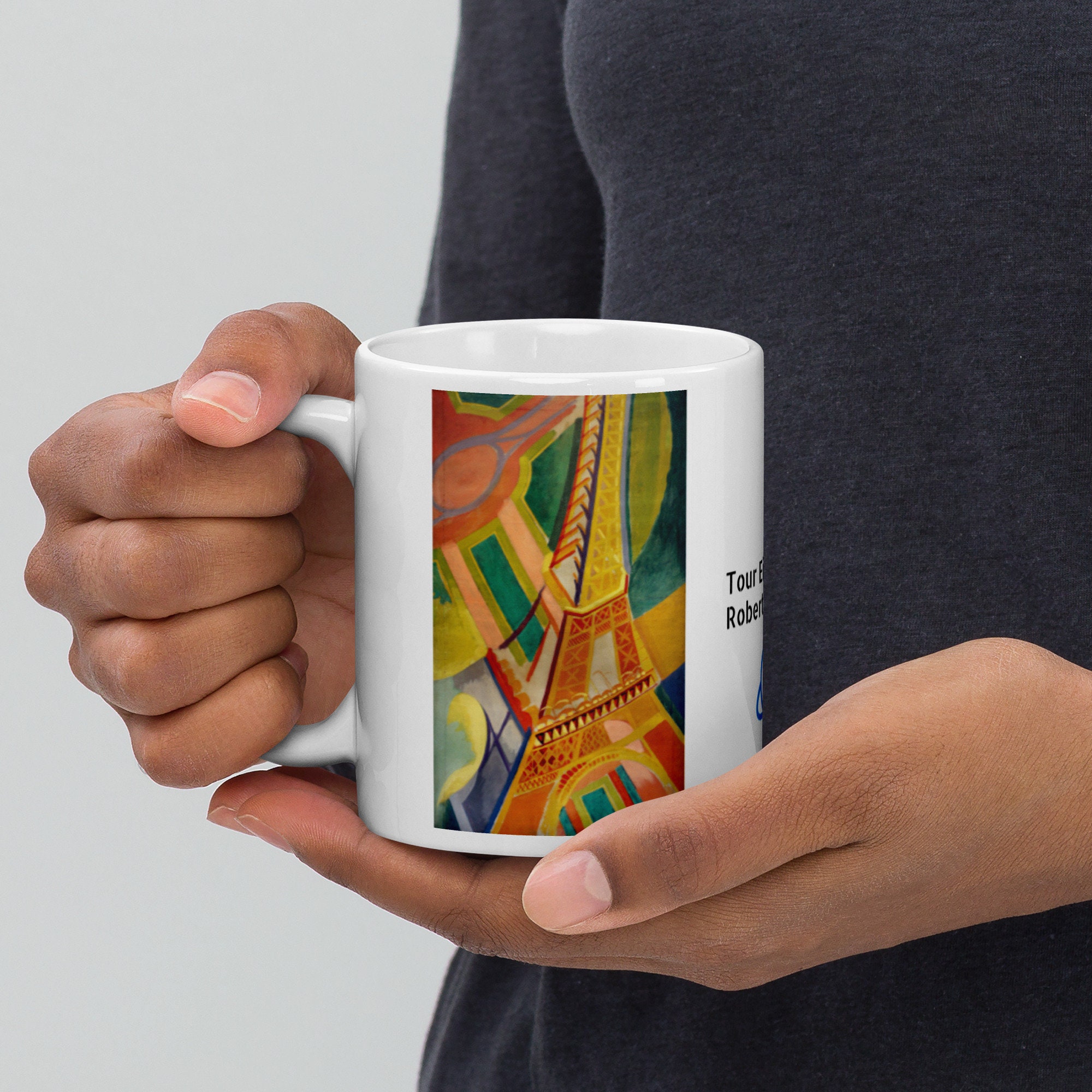 Tour Eiffel 1926 Robert Delaunay Artwork White Glossy Mug - Etsy