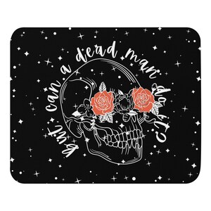 Can a Dead Man Do It Dead Mans Test Mouse Pad - Etsy