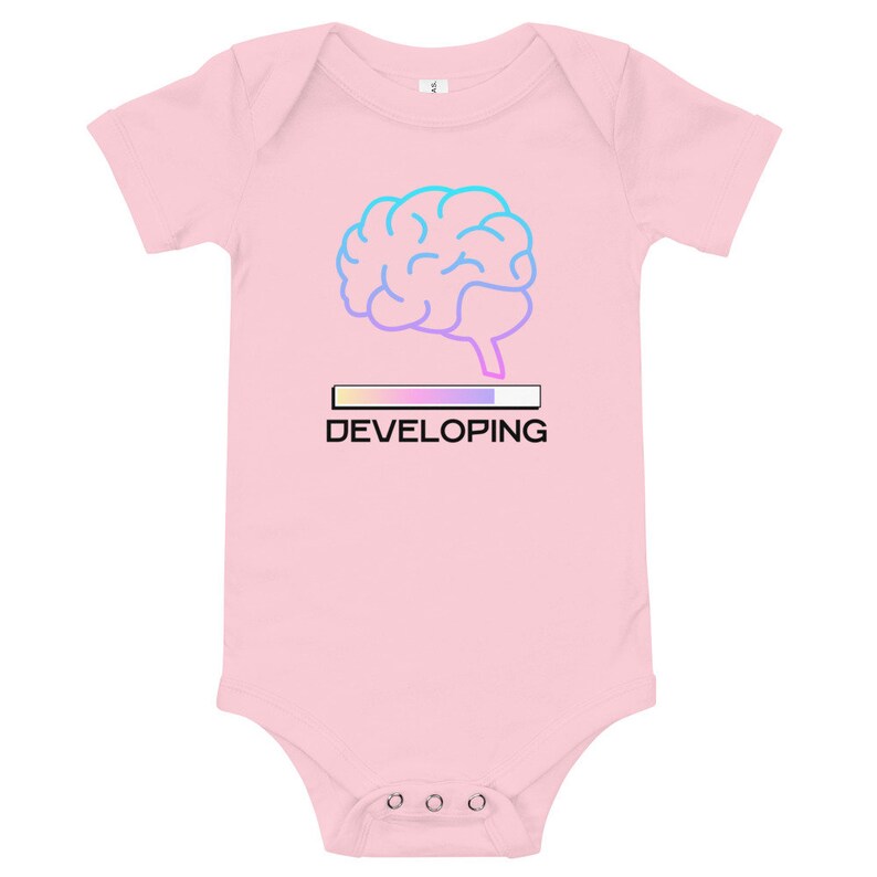 Brain Developing Neuroscience Baby Short Sleeve One Piece - Etsy