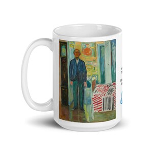 Self-portrait (1940–1943) Edvard Munch (1863 - 1944) Artwork Glossy ...