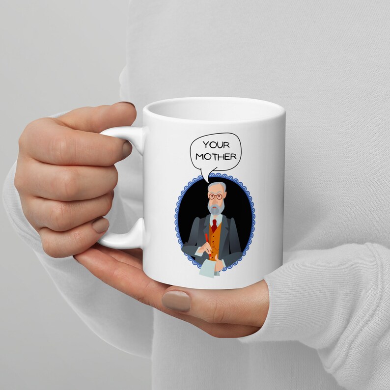 Sigmund Freud Your Mother Psychology Gift Mug - Etsy