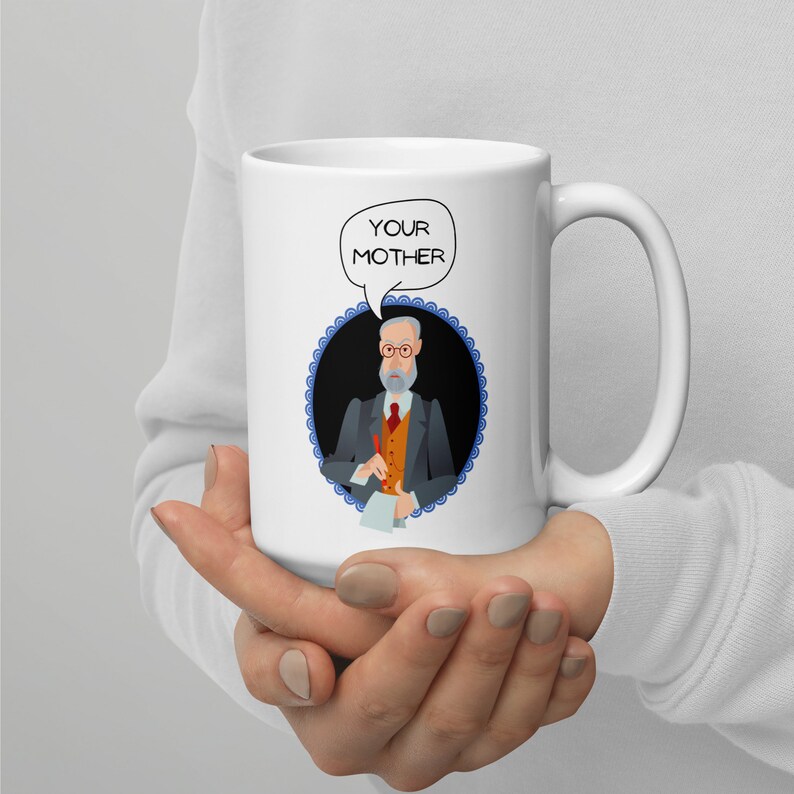 Sigmund Freud Your Mother Psychology Gift Mug - Etsy