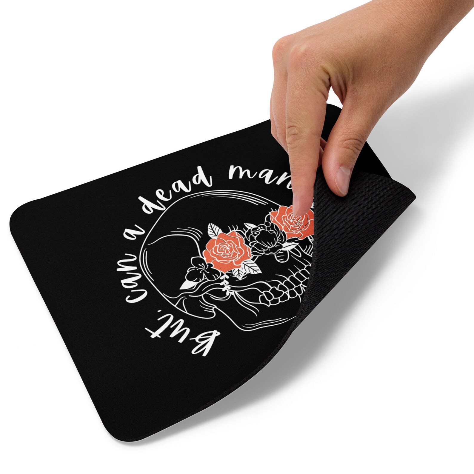 Can a Dead Man Do It Dead Mans Test Mouse Pad - Etsy