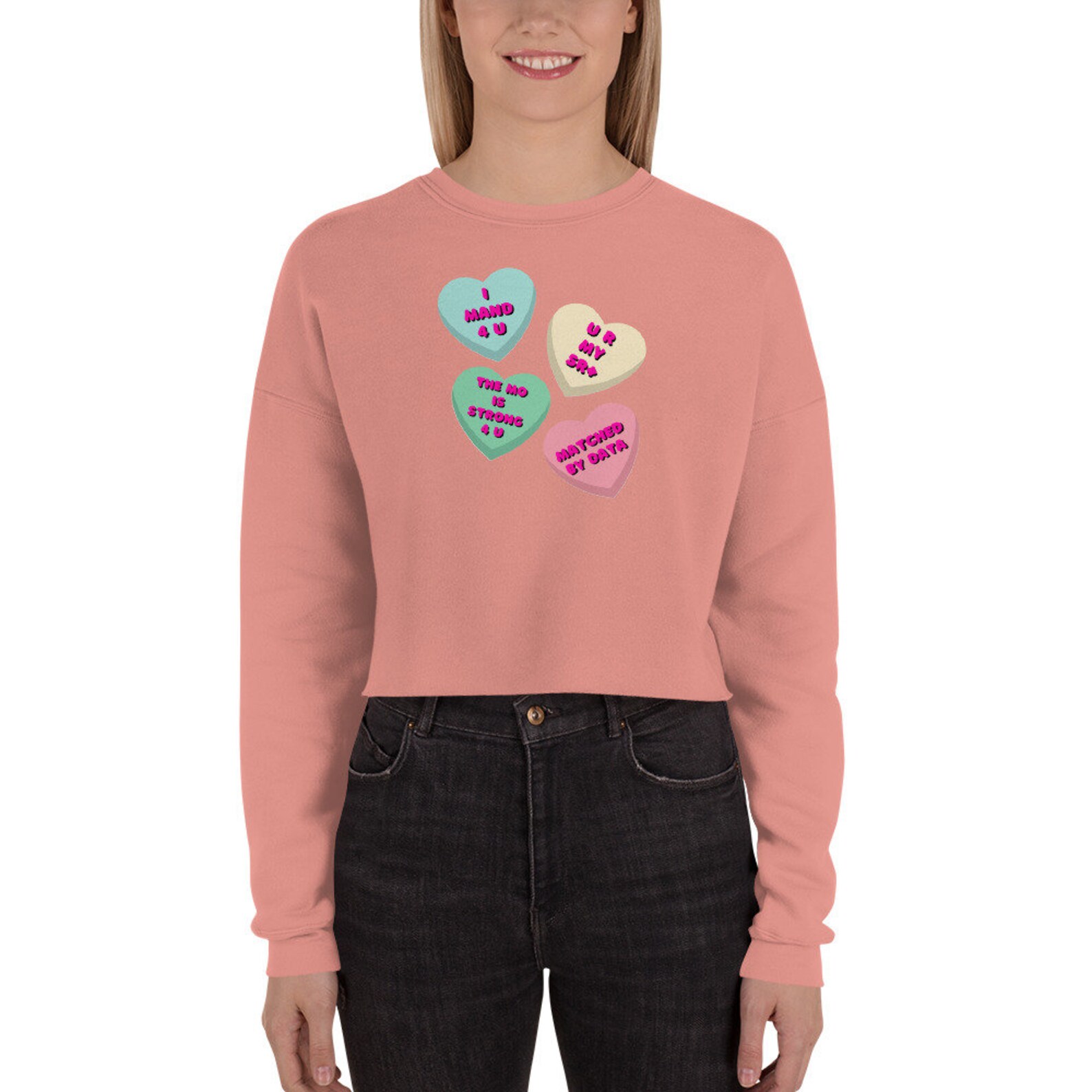 Behavior Analysis ABA Candy Hearts Valentine's Day Crop - Etsy