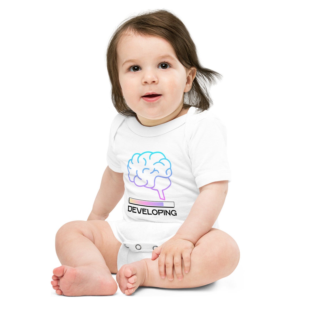 Brain Developing Neuroscience Baby Short Sleeve One Piece - Etsy