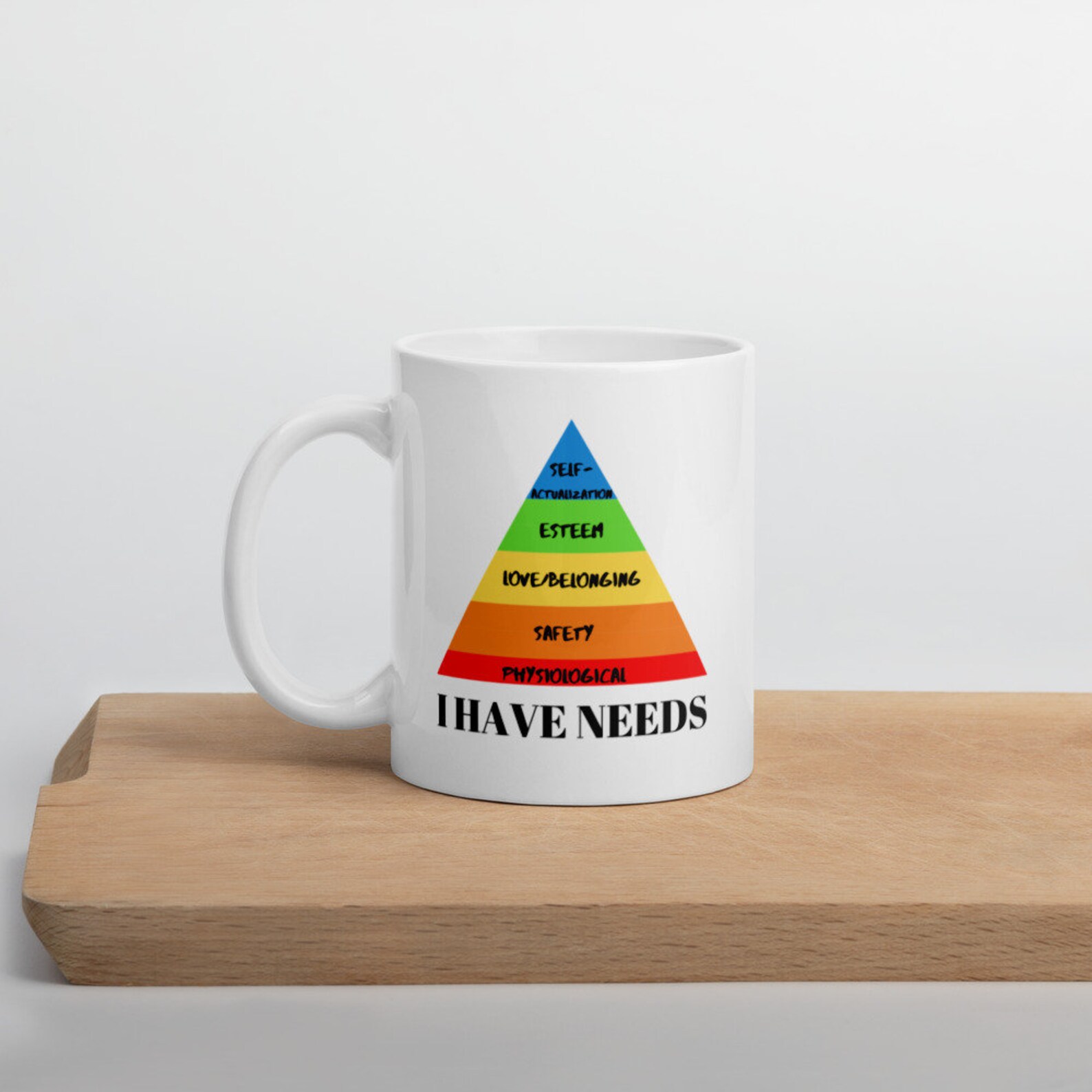I Have Needs Maslow's Hierarchy of Needs Psychology Mug - Etsy