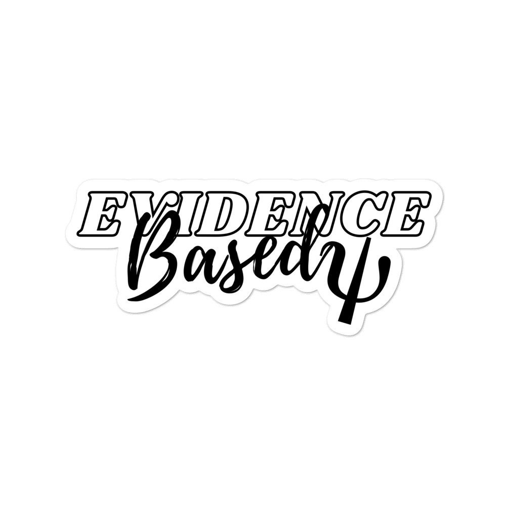 Evidence Based Psychology Psi Symbol Bubble-free Stickers - Etsy