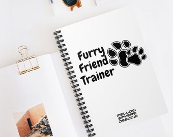 Furry Notebook - Etsy