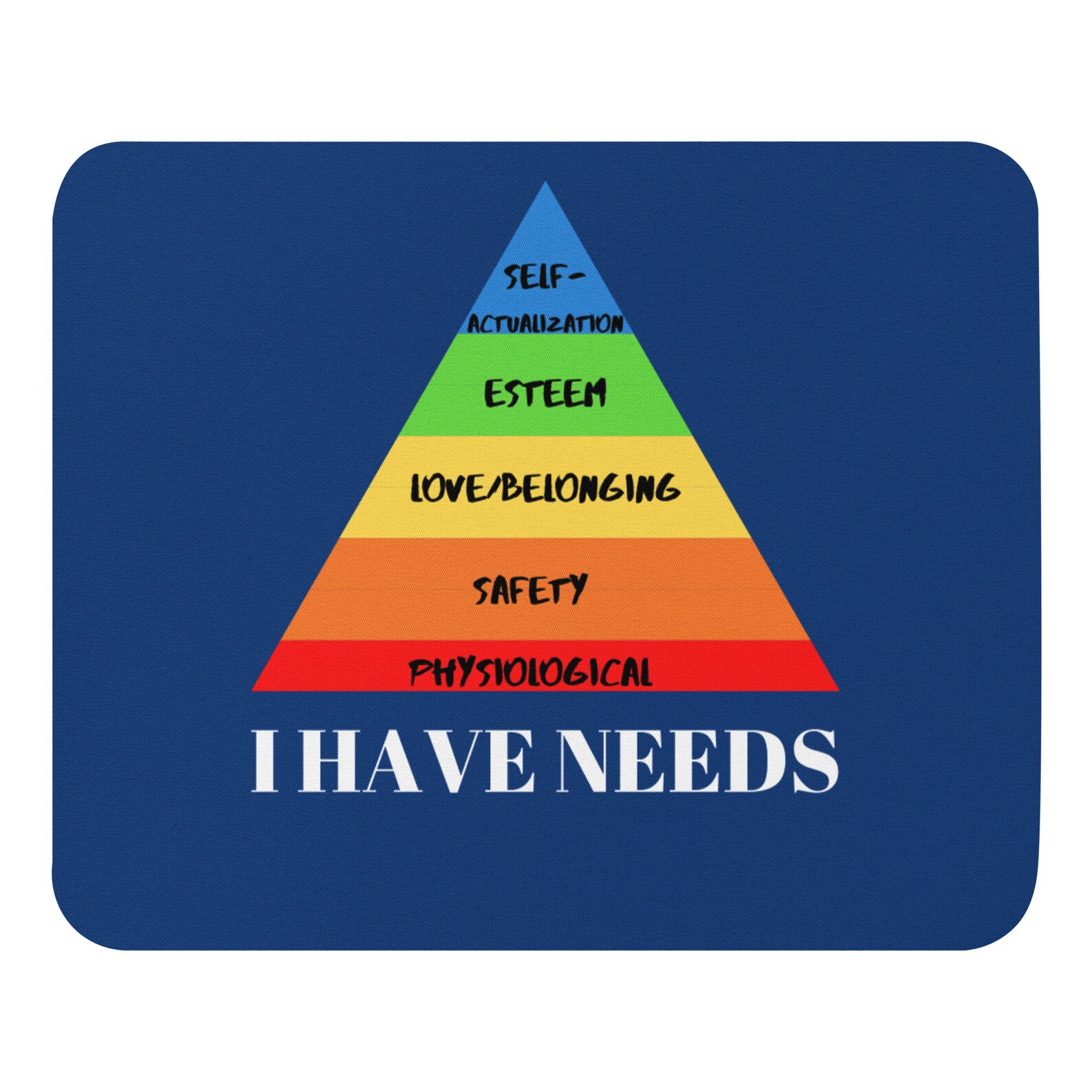 I Have Needs Maslow's Hierarchy of Needs Psychology Mouse - Etsy