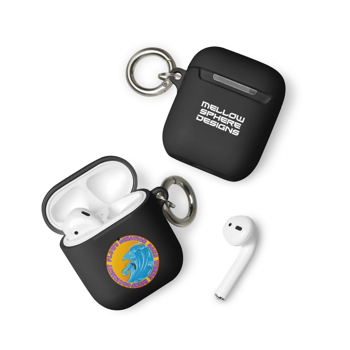 Behavior Goes Where Reinforcement Flows Wave Surf Airpods Case - Etsy