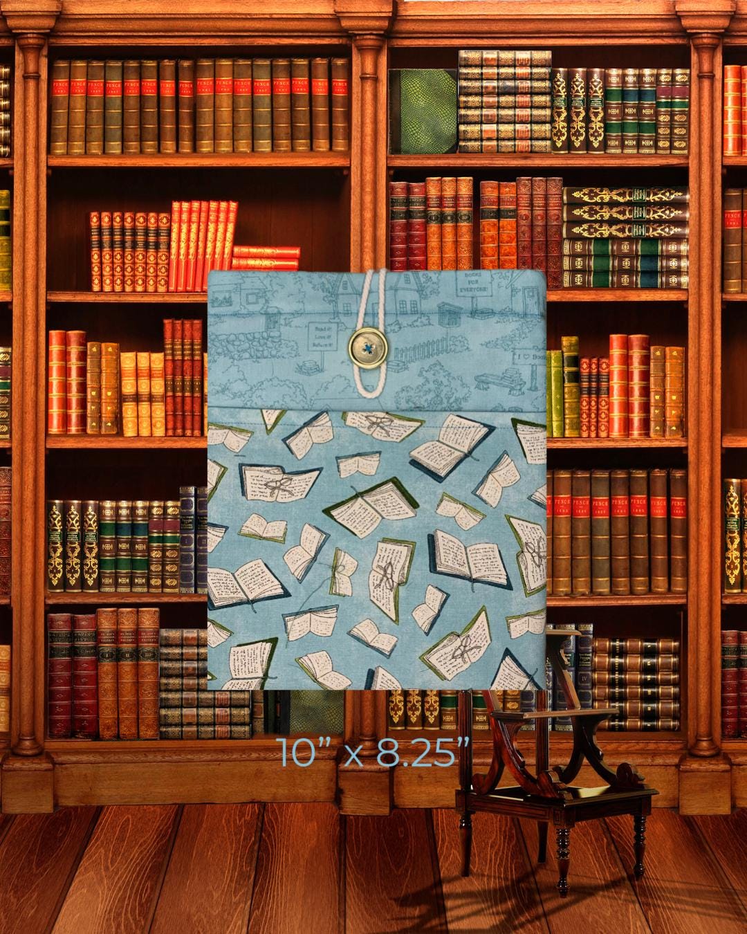 Library Bookshelves Booksleeve -scribe Inspired Booksleeve -humorous ...