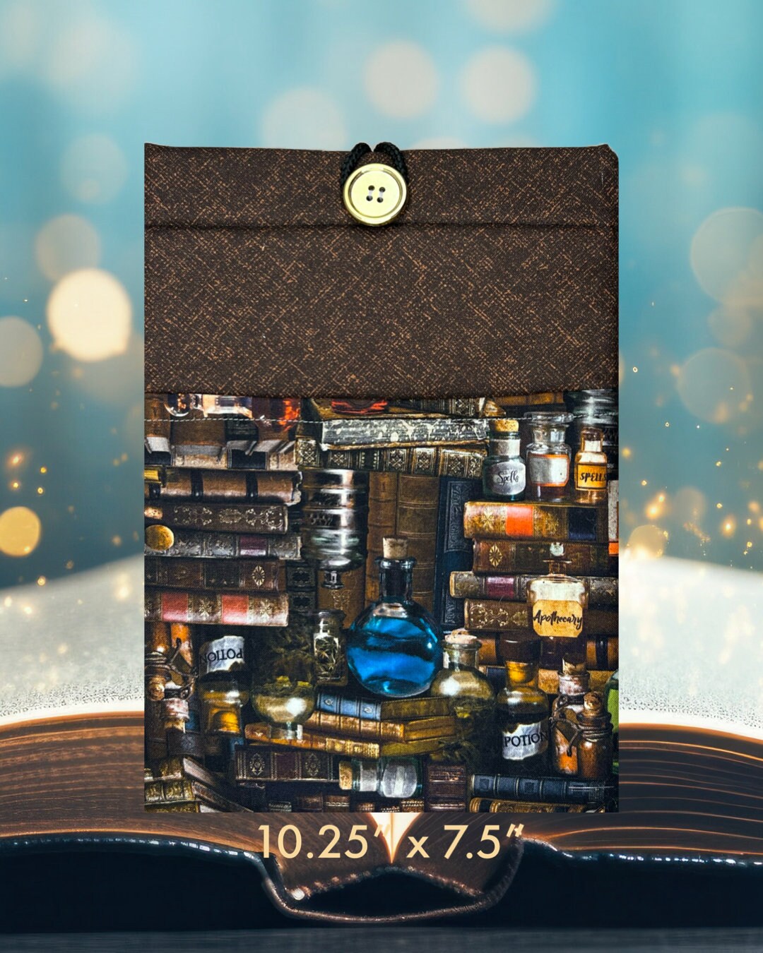 Library Book Sleeve Scribe Book Sleeve Library Reading Book Sleeve ...