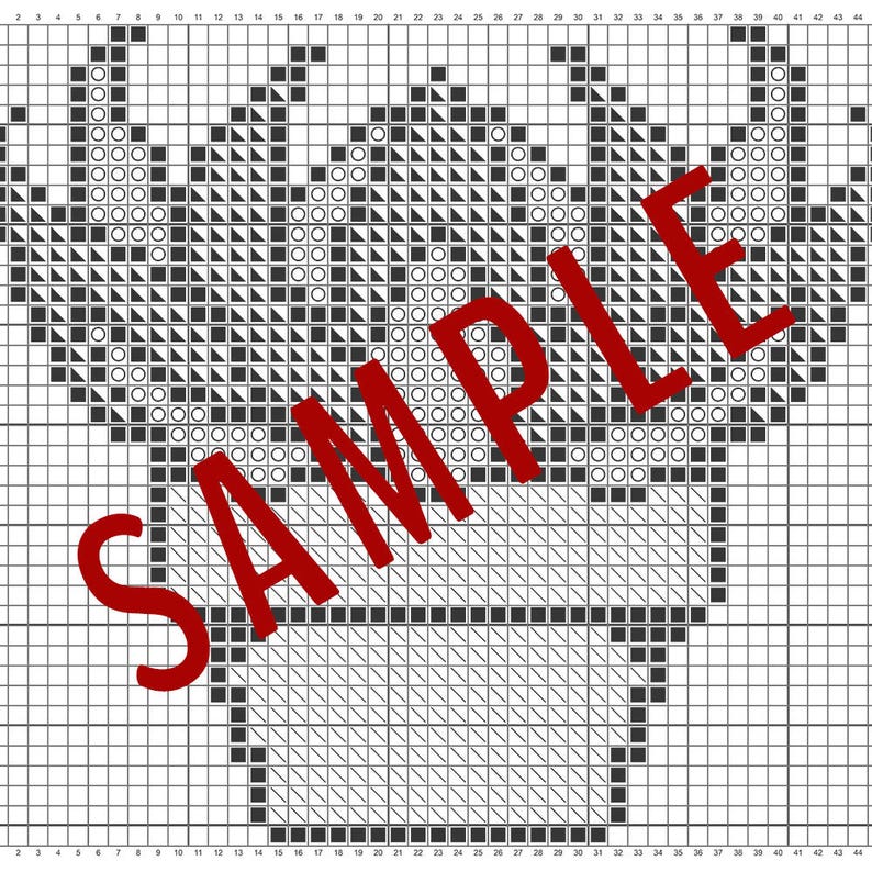 Dapper Skull Cross Stitch Pattern PDF DOWNLOAD - Etsy