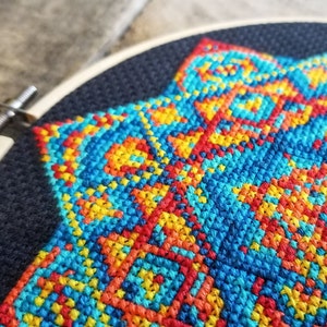 Southwest Mosaic Cross Stitch Pattern - Instant PDF DOWNLOAD - Etsy