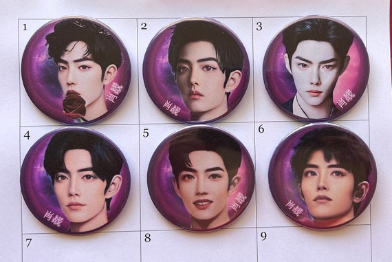 2.25 If Xiao Zhan Would Play a Vampire Pinback Button | Etsy