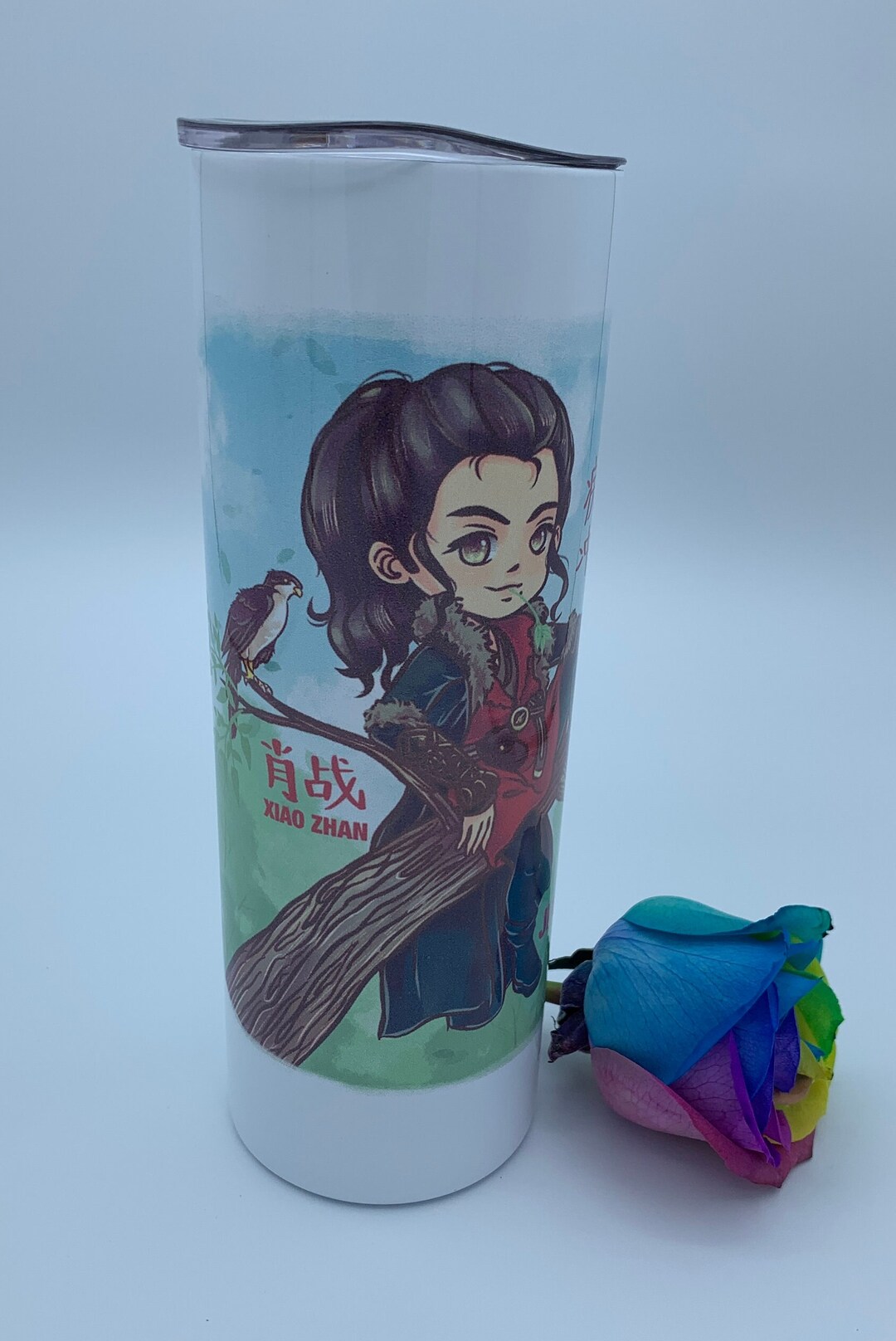 Ji Chong the Wolf Chibi Insulated Tumbler Original Artwork by XFX 肖战 ...