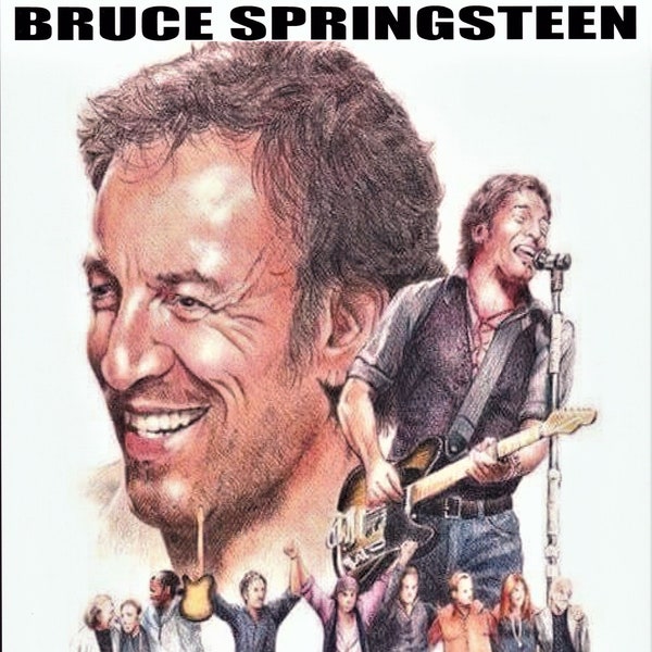 Bruce Springsteen - Etsy UK