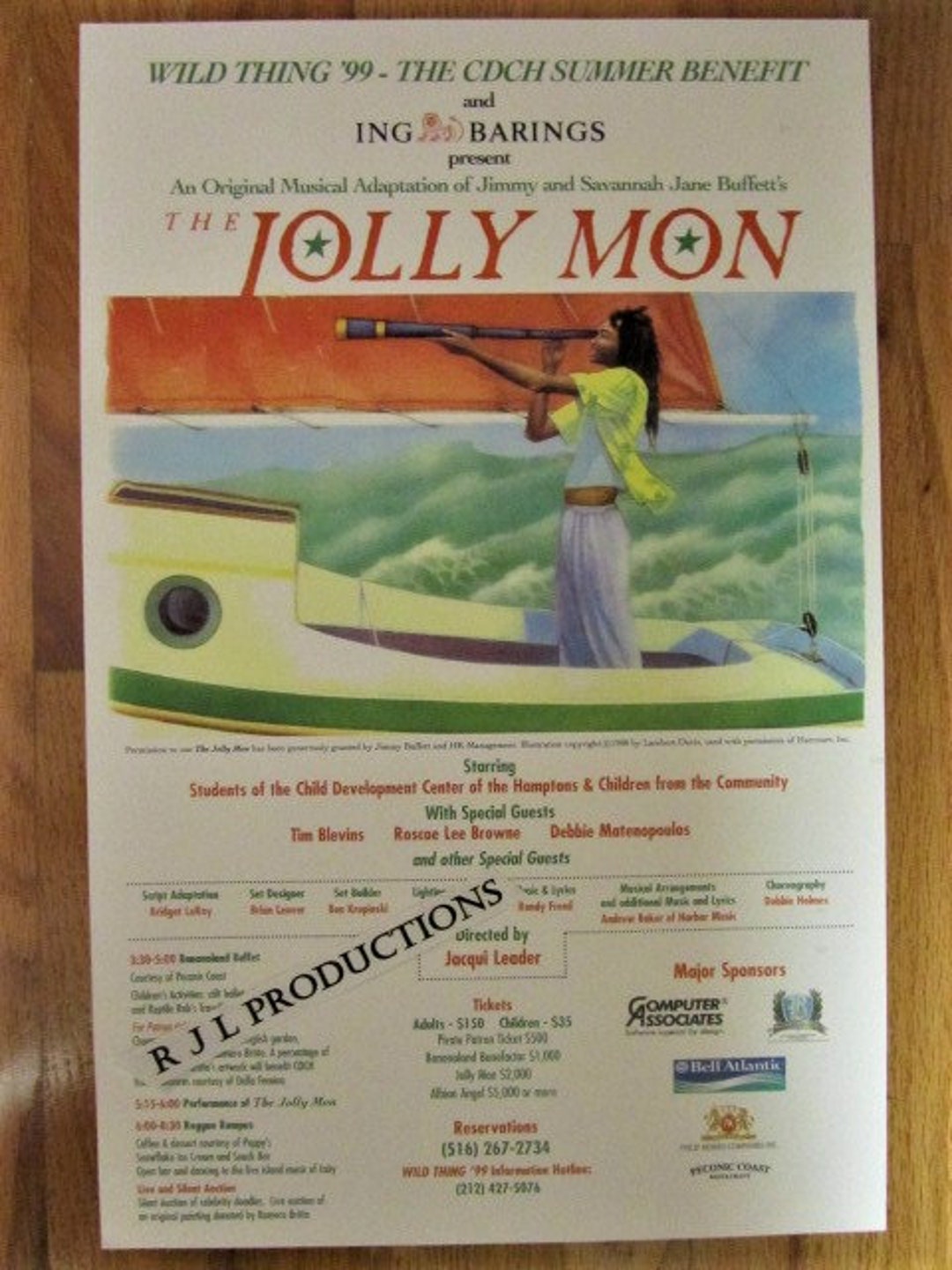 Jimmy Buffett Rare Jollymon Poster - Etsy