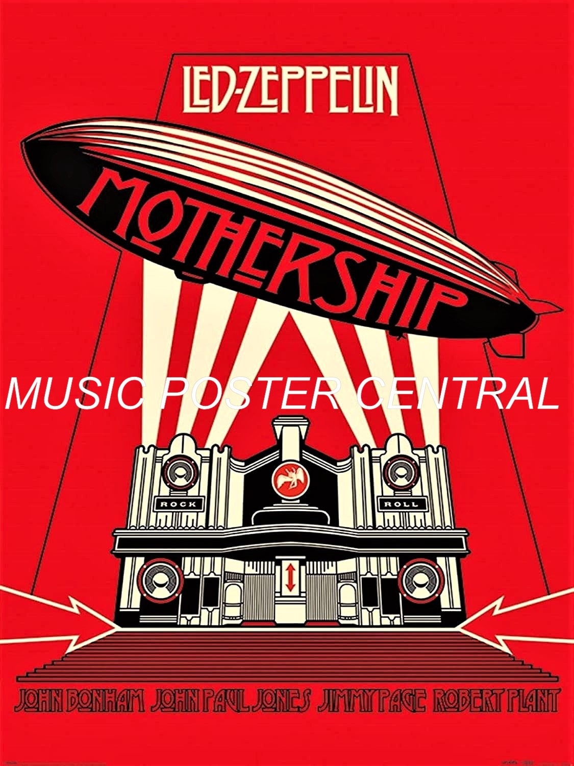 Led-zeppelin Mothership 11x17 Color Poster - Etsy