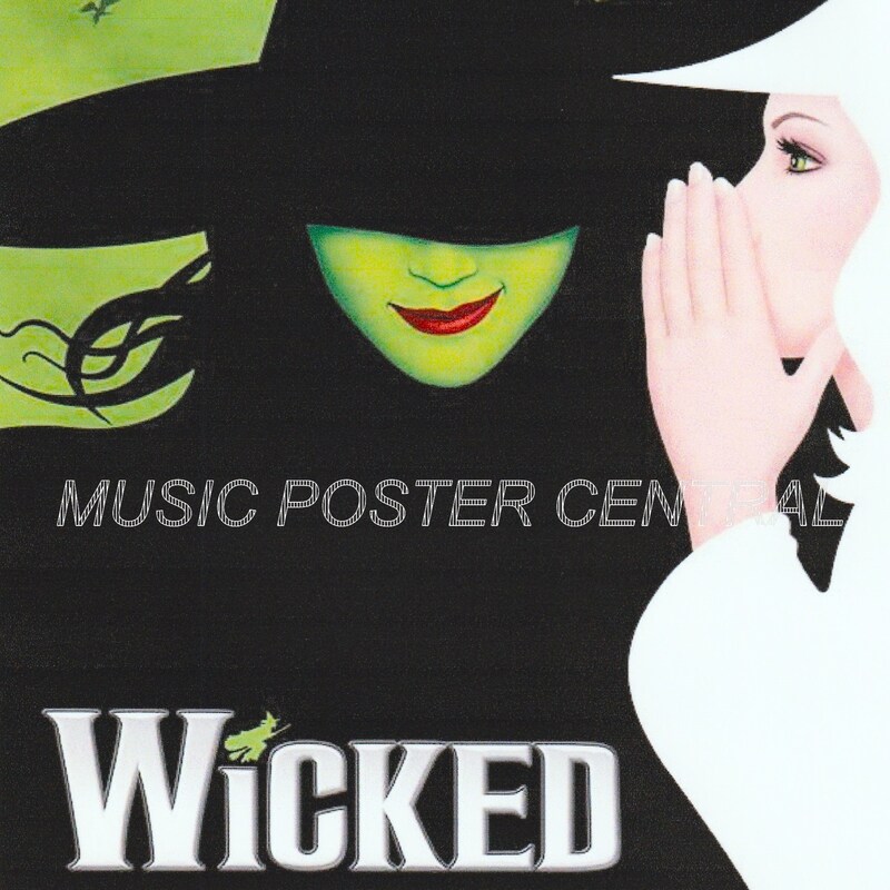 Wicked Musical Poster - Etsy UK