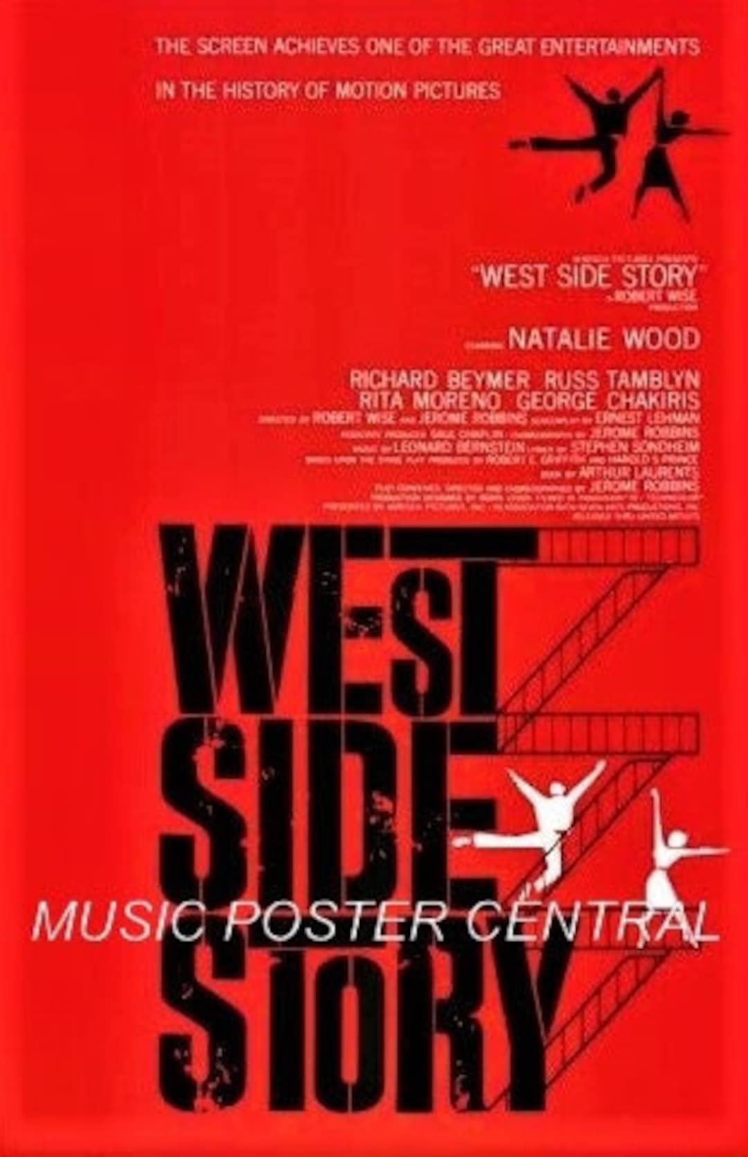 West Side Story Broadway Poster
