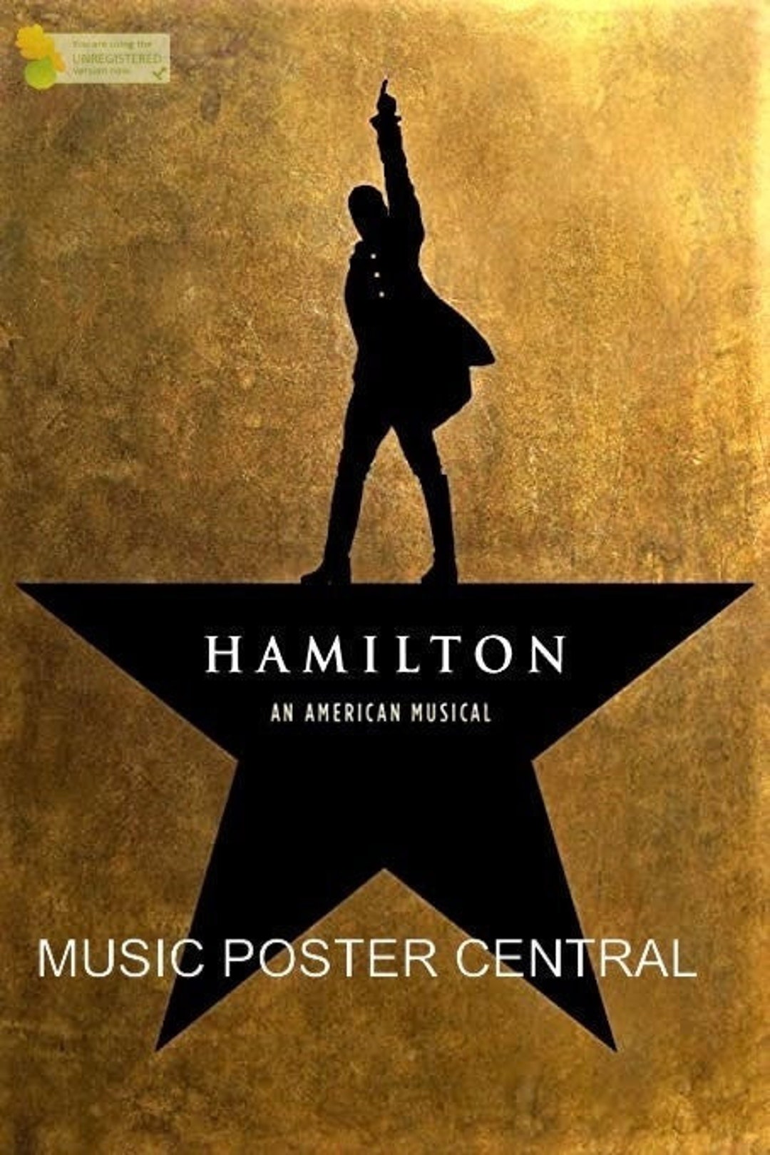 Hamilton - an American Musical Broadway 11x17 Poster - Etsy