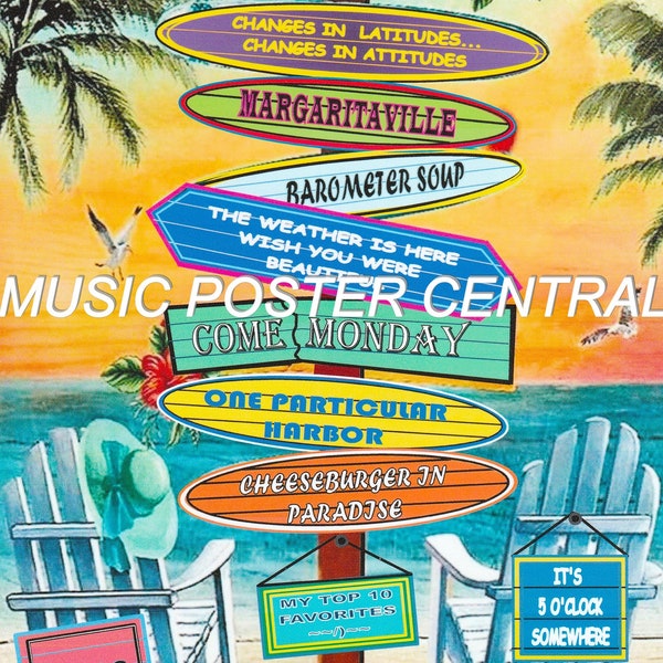 Tropical Directional Sign - Etsy