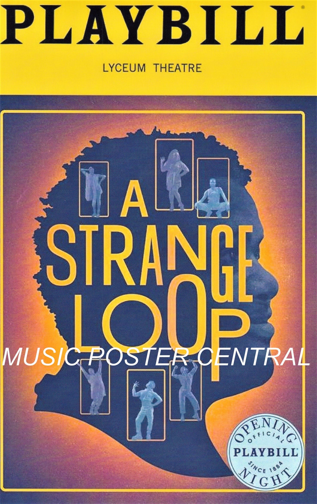 A Strange Loop Broadway Musical 11x17 Color Poster - Etsy