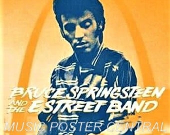 Bruce Springsteen Tour Poster - Etsy