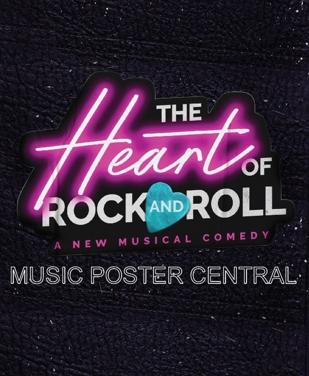 The Heart of Rock and Roll Broadway Play Poster - Etsy