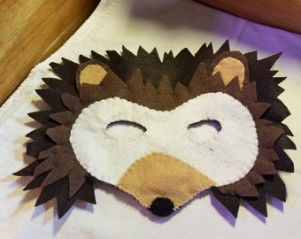 Hedgehog mask | Etsy