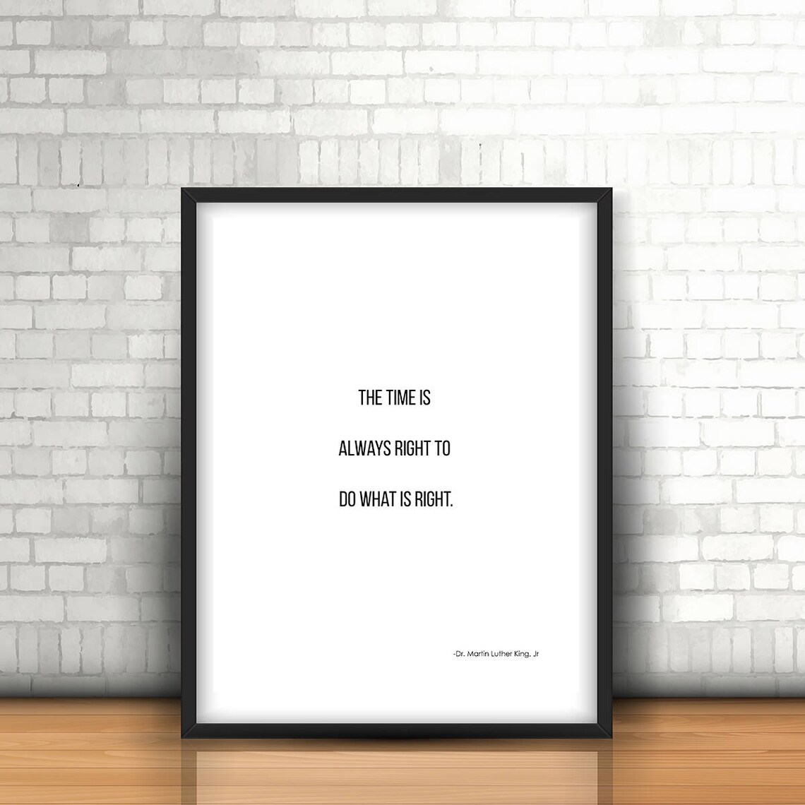 The Time is Always..printable Digital Download Printable Quote Art ...