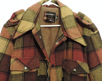 Red Wool Jacket | Etsy