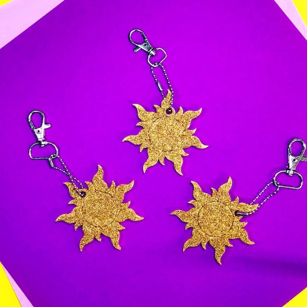 Tangled Keychain - Etsy