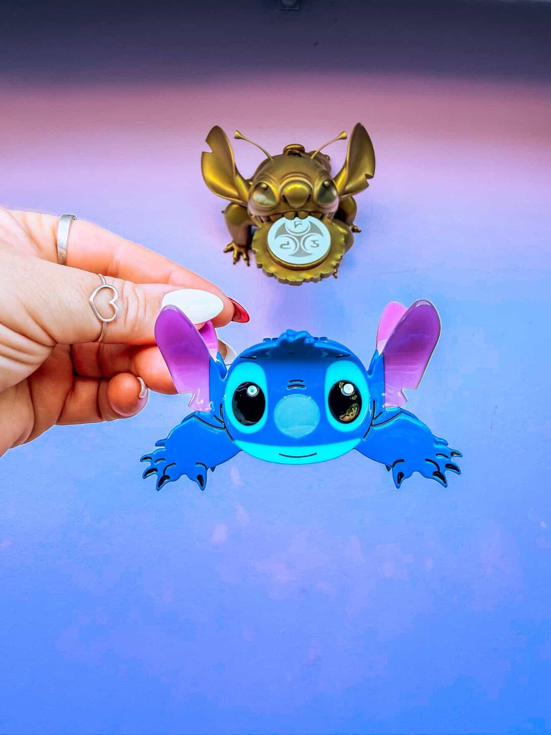 Stitch Claw Clip - Etsy