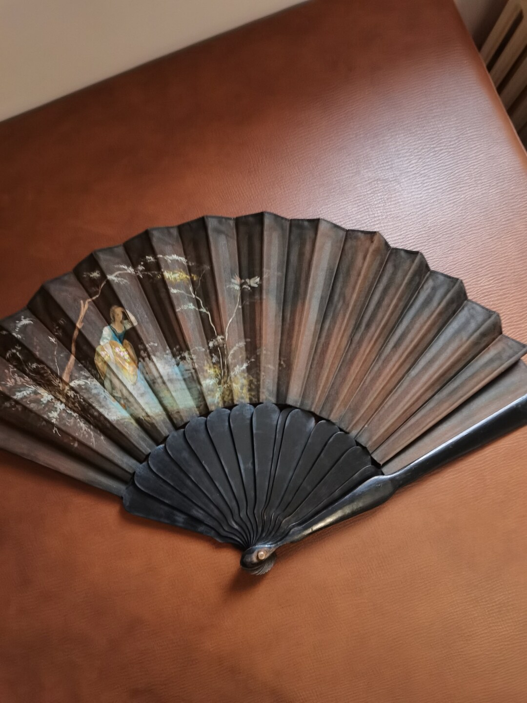 Vintage Antique 1880s 1890s 1900s Hand Painted Fan - Etsy