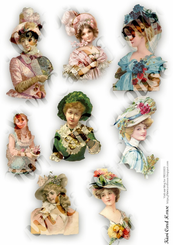 Lady Cutouts Printable